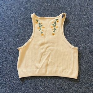 Zara | Tops | Zara Floral Tank Top | Poshmark